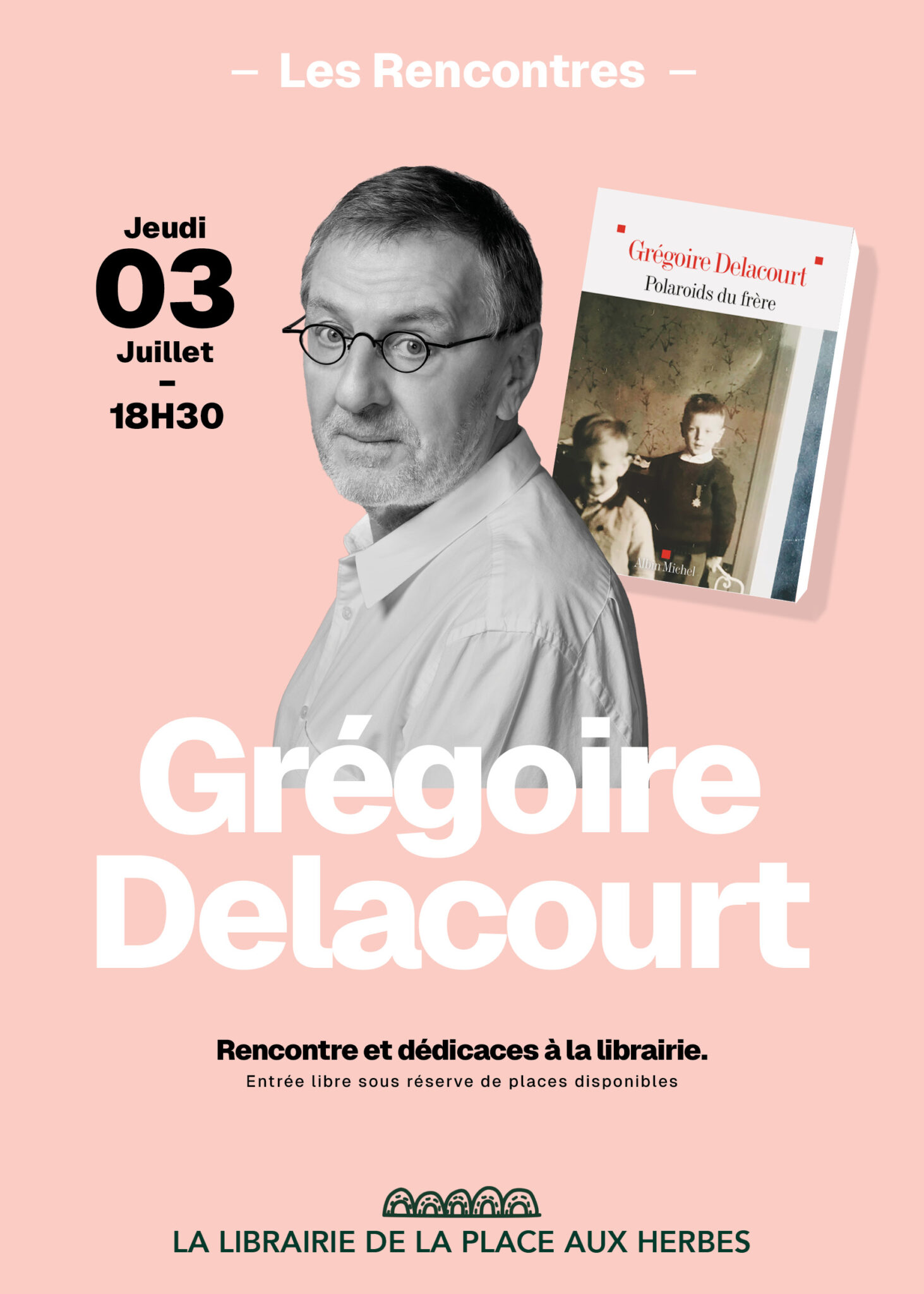 Jeudi 3 juillet 2025. - Grégoire Delacourt.